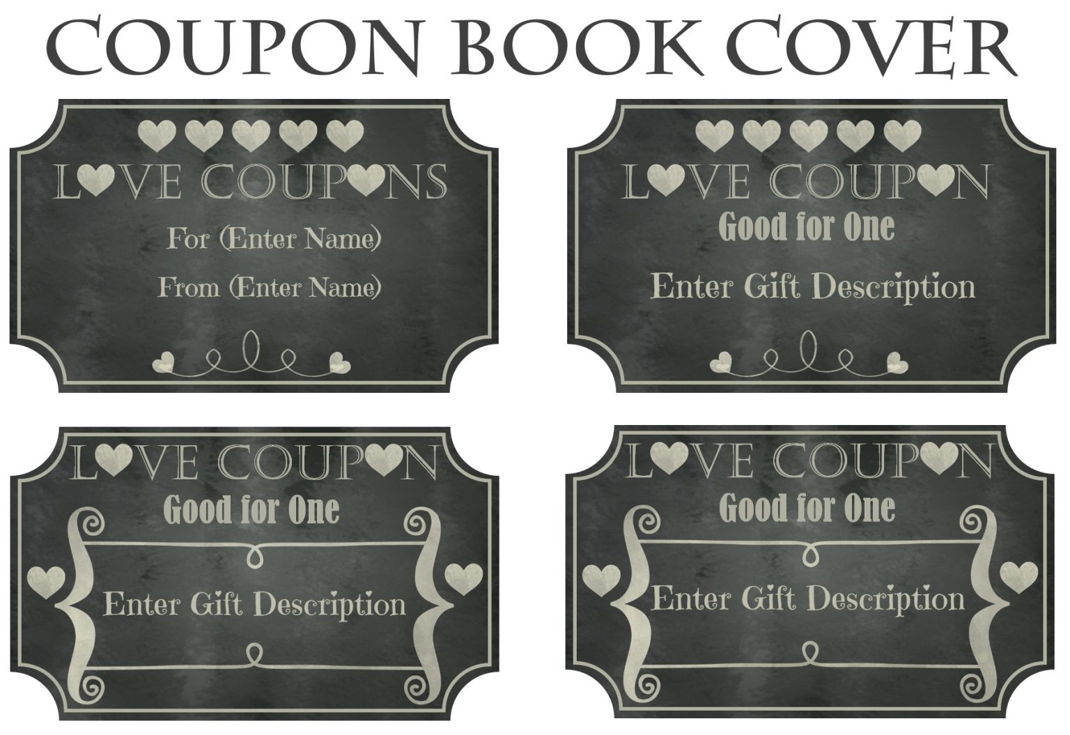 Free Editable Love Coupon Template Love Coupon Maker