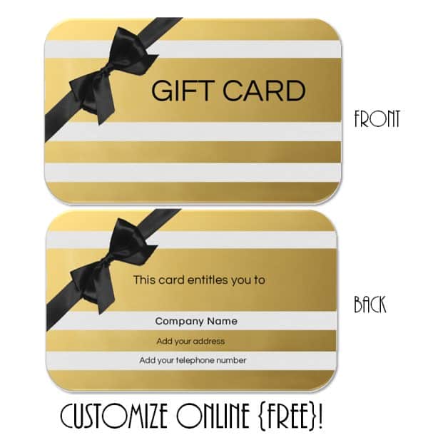 Gift Card Template